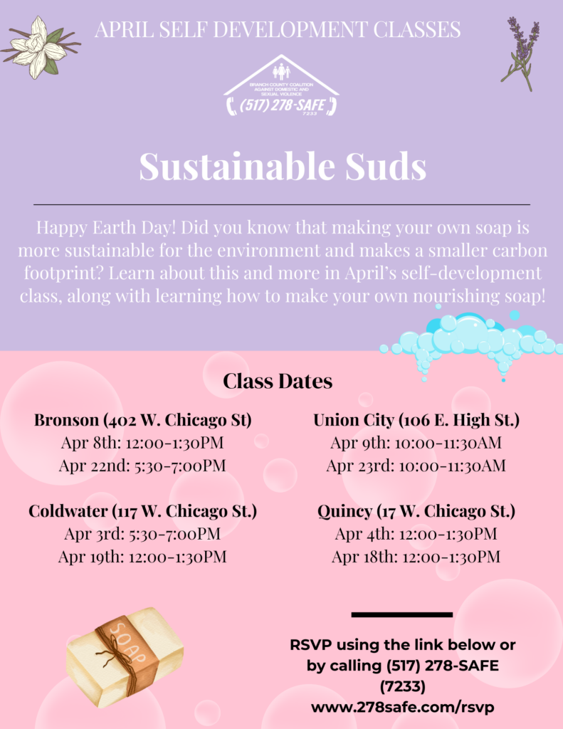 Sustainable Suds – (517) 278-SAFE – BCCADSV